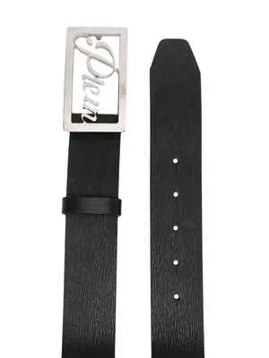 Philipp Plein Saffiano Leather Belt