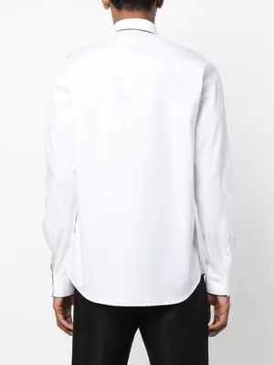 Philipp Plein Sugar Daddy Contrasting-trim Shirt