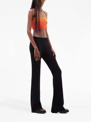 COURREGES Heritage Low-rise Trousers - Black