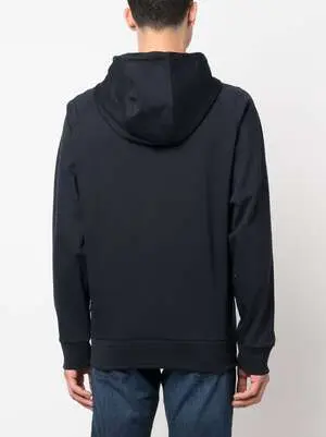 BOSS Logo-patch Drawstring Hoodie