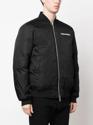 Dsquared2 X Manchester City Logo-print Bomber Jacket