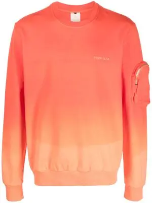 Premiata Logo-print Gradient Sweatshirt