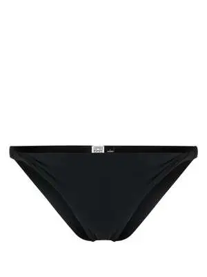 TOTÊME Twist-detail Low-rise Bikini Bottom - Black