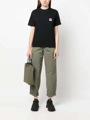 Carhartt Work In Progress Logo-patch Organic Cotton T-shirt - Black