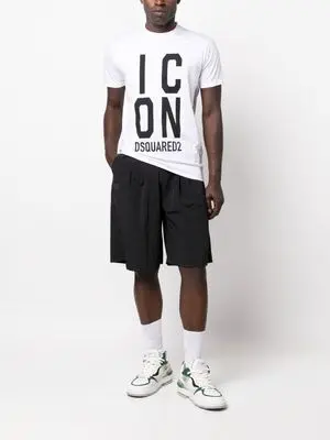 Dsquared2 Logo-print Cotton T-shirt - White