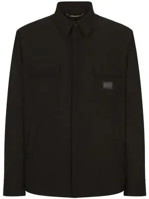Dolce & Gabbana Logo-plaque Long-sleeve Shirt