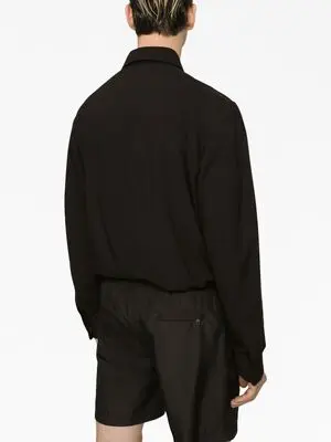 Dolce & Gabbana Logo-plaque Long-sleeve Shirt
