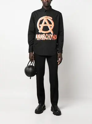 Moschino Waist-tabs Tailored Trousers