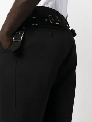 Moschino Waist-tabs Tailored Trousers