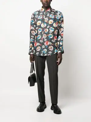 Moschino Stripe-pattern Tailored Trousers