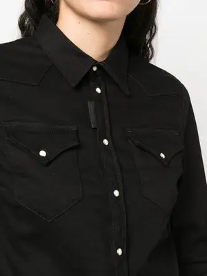 Dsquared2 Cropped Denim Shirt