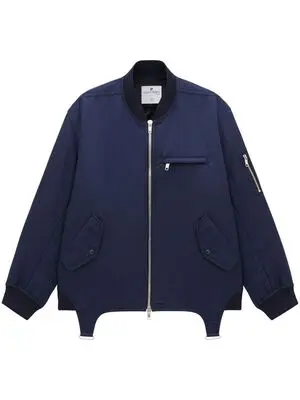 COURREGES Nylon Bomber Jacket