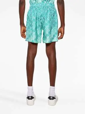 Amiri X Palm Logo-print Deck Shorts