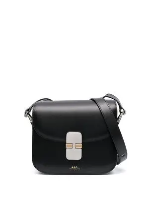 A.p.c. Small Grace Crossbody Bag Black