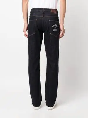 Emporio Armani Dark Wash Straight Leg Jeans