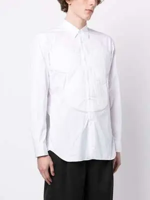 Comme Des Garçons X Be@rbrick Long-sleeve Cotton Shirt