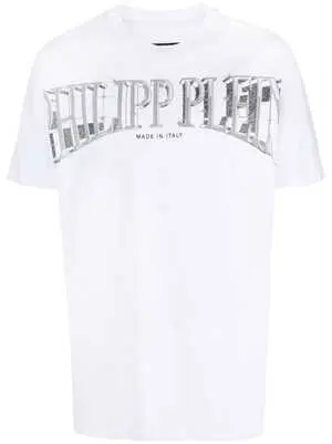 Philipp Plein Logo-print Cotton T-shirt - White