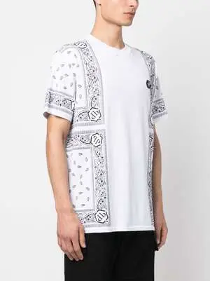 Philipp Plein Bandana-print Short-sleeve T-shirt