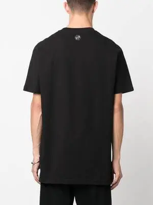 Philipp Plein Ss Kimono Cut Cotton T-shirt