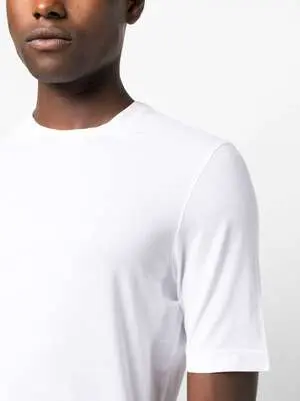 DELL'OGLIO Round-neck Cotton T-shirt