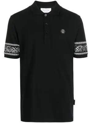 Philipp Plein Cuff Polos For Men