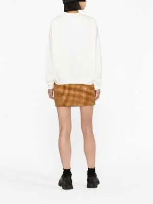Marni Check Pattern Miniskirt