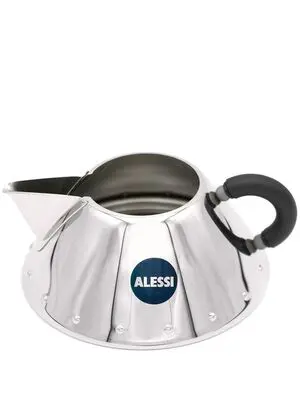 ALESSI Logo-print Creamer - Silver
