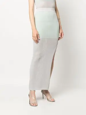 Patrizia Pepe Knitted Maxi Skirt