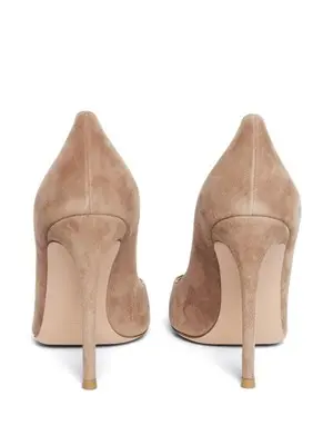 GIANVITO ROSSI 105mm Pumps - Brown