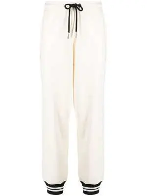 Moncler Striped-trim Track Pants - White