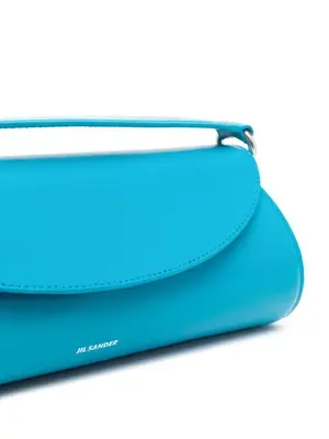JIL SANDER Cannolo Shoulder Bag - Blue