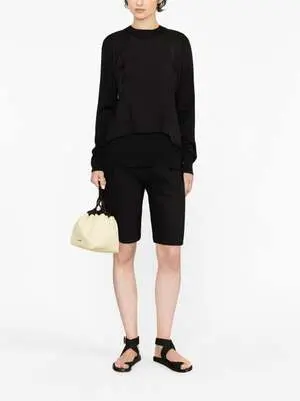 JIL SANDER Layered-design Wool Jumper