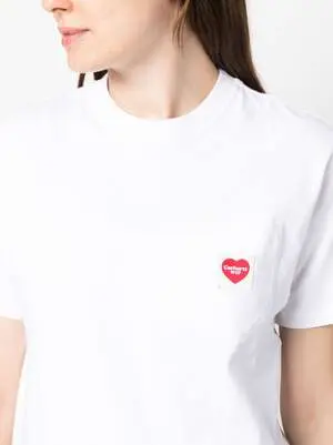 Carhartt Work In Progress Logo-patch T-shirt - White