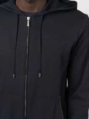 MOORER Drawstring Zip-up Hoodie