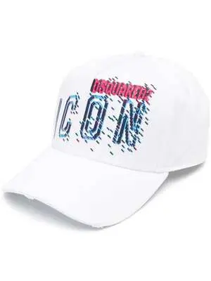 Dsquared2 Baseball Cap With Icon Logo - White