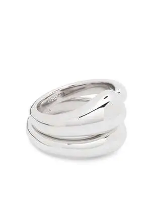 MISSOMA Organic Stacking Rings - Silver