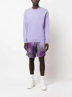MSGM Tie-dye Track Shorts