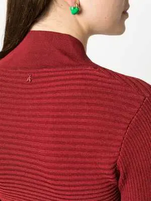 Patrizia Pepe Scoop-neck Cropped Top