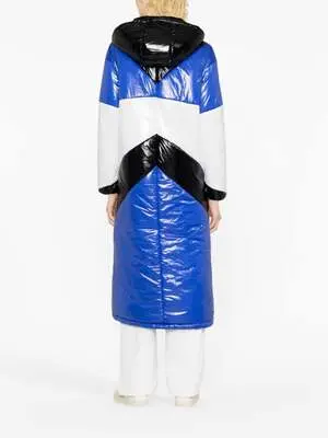 Patrizia Pepe Oversized Color-block Coat