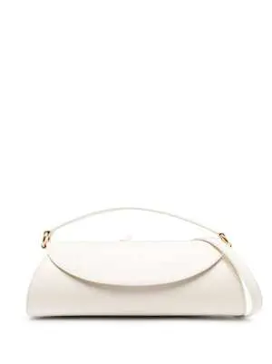 JIL SANDER Small Cannolo Shoulder Bag - White