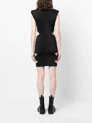 Philipp Plein Cut-out Minidress - Black