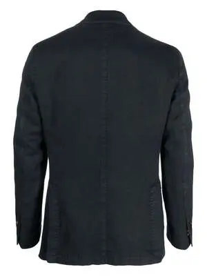 DELL'OGLIO Notched-collar Single-breasted Blazer