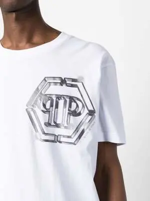 Philipp Plein Logo-print Cotton T-shirt - White