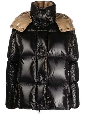 Moncler Parana Hooded Puffer Jacket - Black