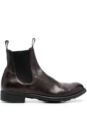 Officine Creative Calixte 004 Leather Ankle Boots
