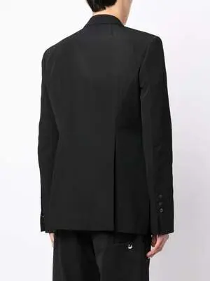 Rick Owens Seam-detail Single-breasted Blazer