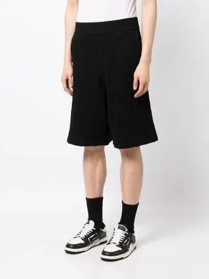 Dsquared2 Logo-print Waffle-knit Shorts