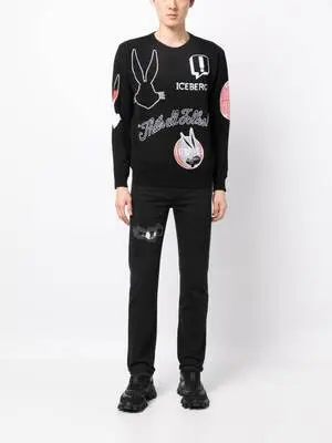Iceberg Looney Tunes Straight-leg Jeans