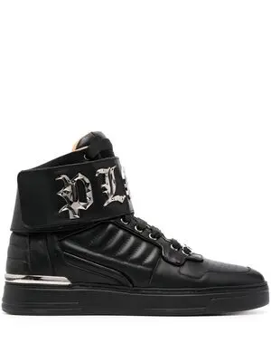 Philipp Plein Gothic-plaque High-top Sneakers
