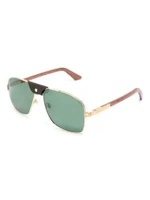 Cartier Pilot-frame Sunglasses
